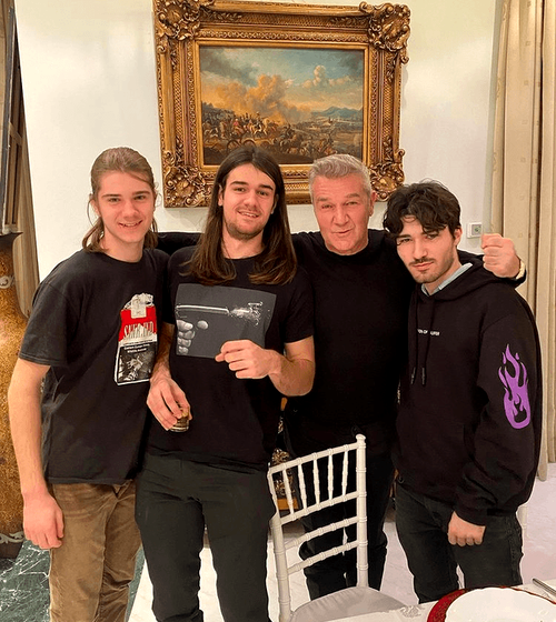 Câți copii are Dan Bittman. Cu ce se ocupă băieții săi și cine-i calcă pe urme în muzică - Ego.ro