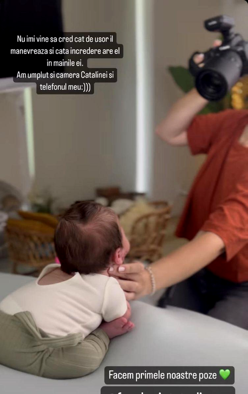 Cum arată, de fapt, băiețelul lui Theo Rose și al lui Anghel Damian. Primele imagini cu micuțul ...