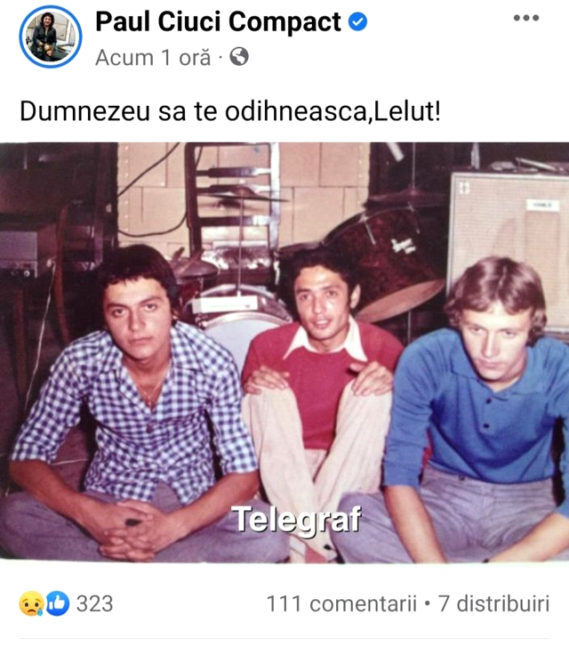 Scandal după decesul lui Leluț Vasilescu, toboșarul trupei Compact ...