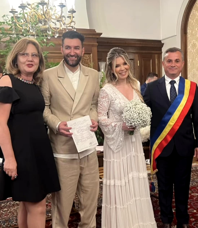 Gina Pistol și Smiley, primele imagini din ziua nunții. Ce rochie a ...