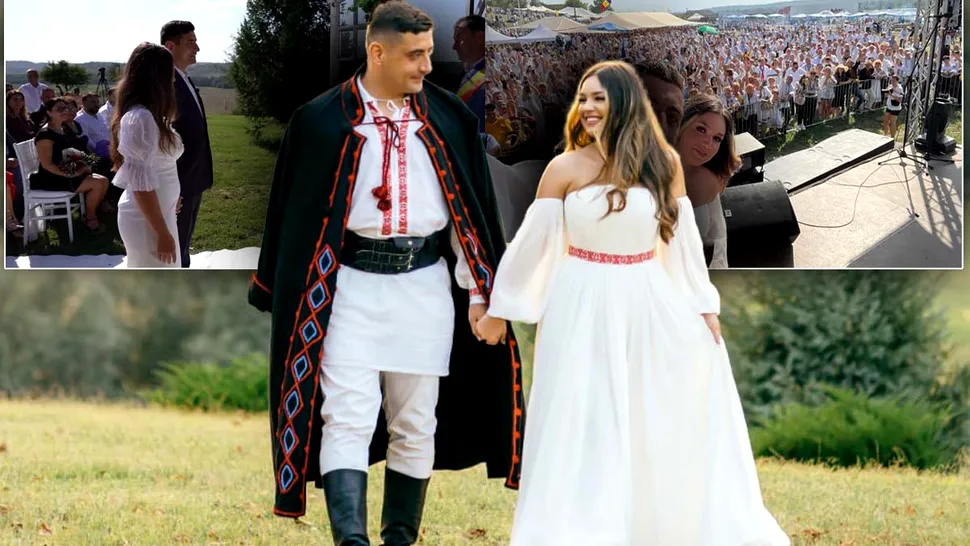 Câți bani s-au strâns la nunta lui George Simion, cu peste 10 mii de ...