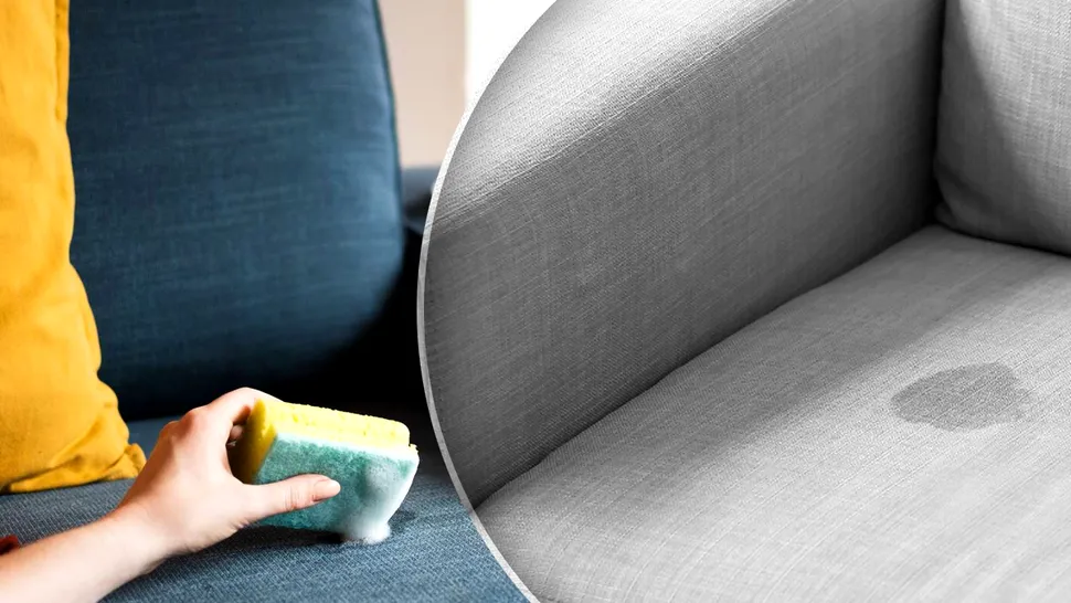 Cea mai bună soluție de scos petele încăpățânate de pe canapea. Puțini ...