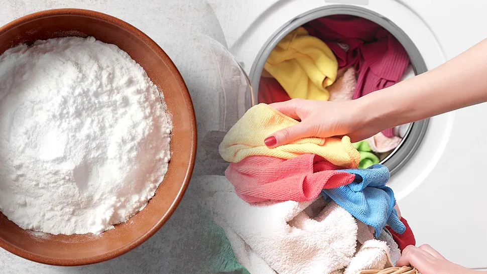 De ce să presari bicarbonat de sodiu în sertarul mașinii de spălat rufe ...