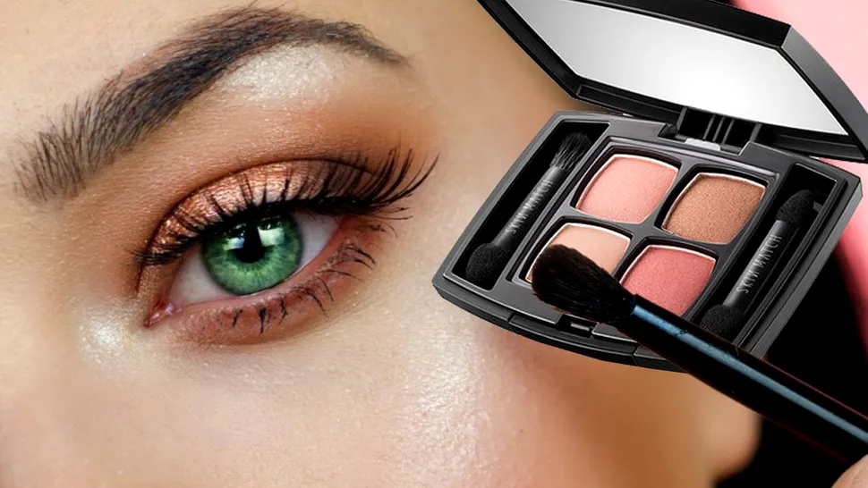 Machiaj natural pentru ochii verzi